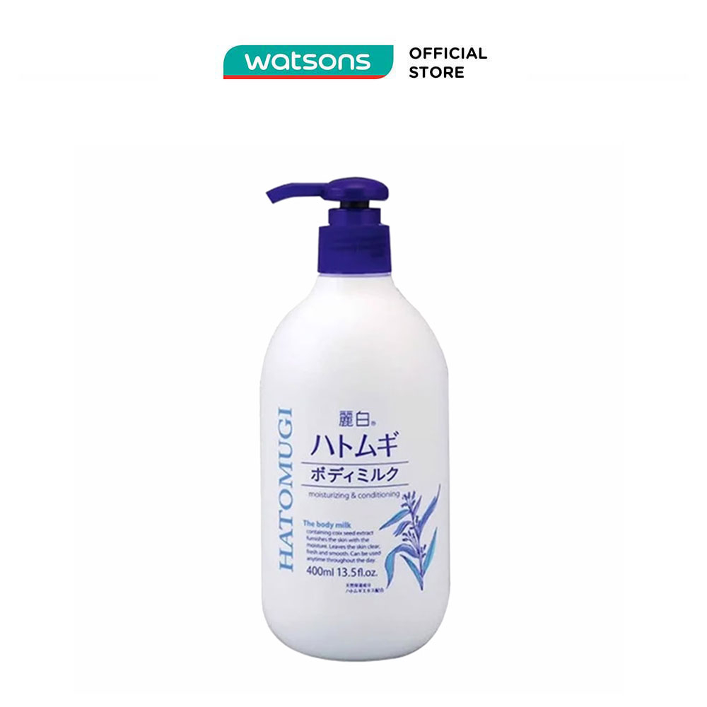 Sữa Dưỡng Thể Ban Đêm Reihaku Hatomugi Body Milk 400ml | Shopee Việt Nam