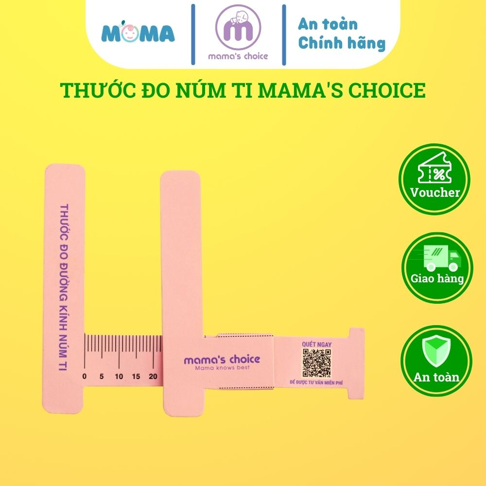 Thước đo đường kính núm ti Mama's Choice, thước đo ti | Shopee Việt Nam