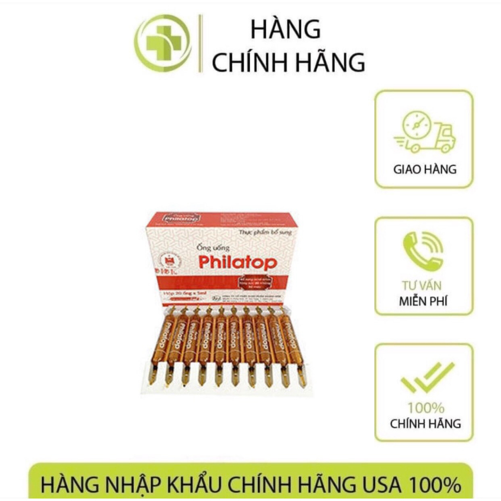 PHILATOP Khánh Hòa (Hộp 20 ống) | Shopee Việt Nam