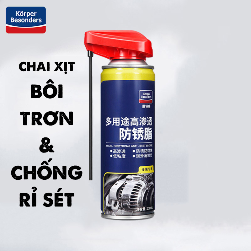 Chai Xịt Bôi Trơn và Chống Rỉ Sét Đa Năng Korper Besonders Multi ...