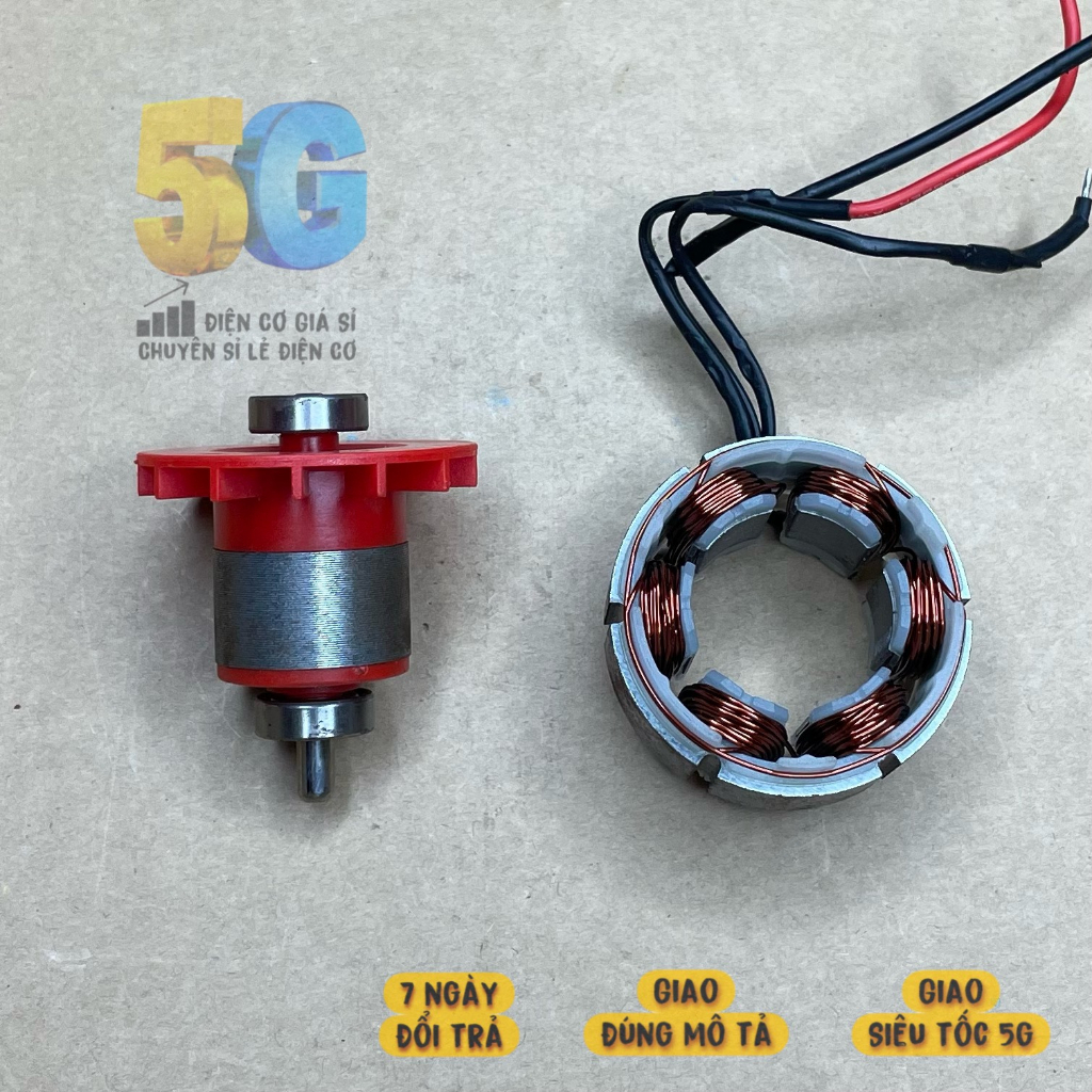 [ 100% Dây Đồng ] Động Cơ Motor Máy Siết Bulong Cầm Tay Các Hãng Makita ...
