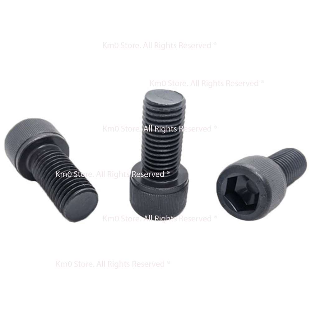 Bulon (Ốc) Lục Giác ĐẦU TRỤ THÉP ĐEN Size M6 CD1077 | Shopee Việt Nam