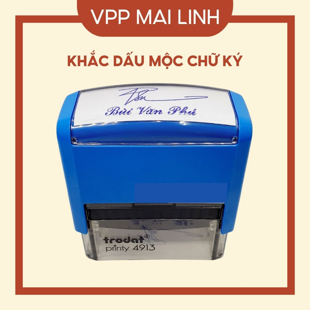 Khắc dấu tên, dấu mộc chữ ký - Làm con dấu theo yêu cầu liền mực siêu ...