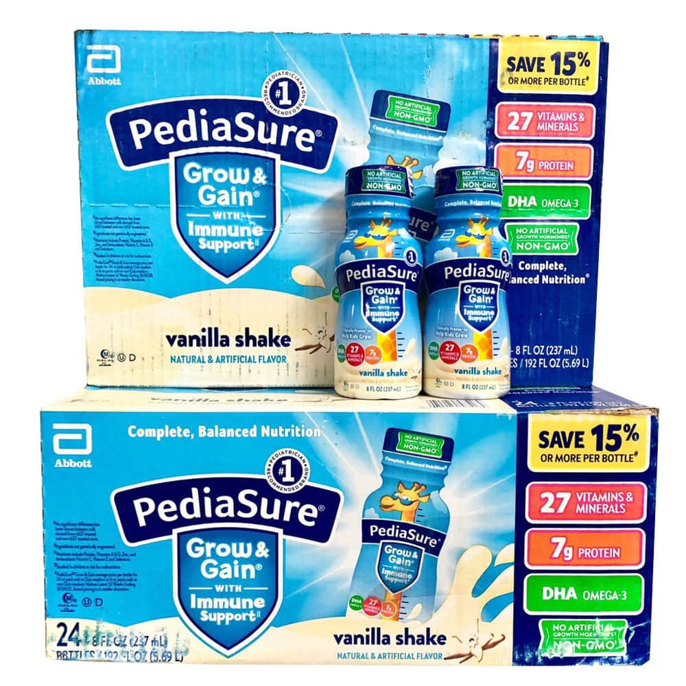 Sữa pediasure nước pha sẵn cho bé hưu cao cổ grow and gain fiber ...