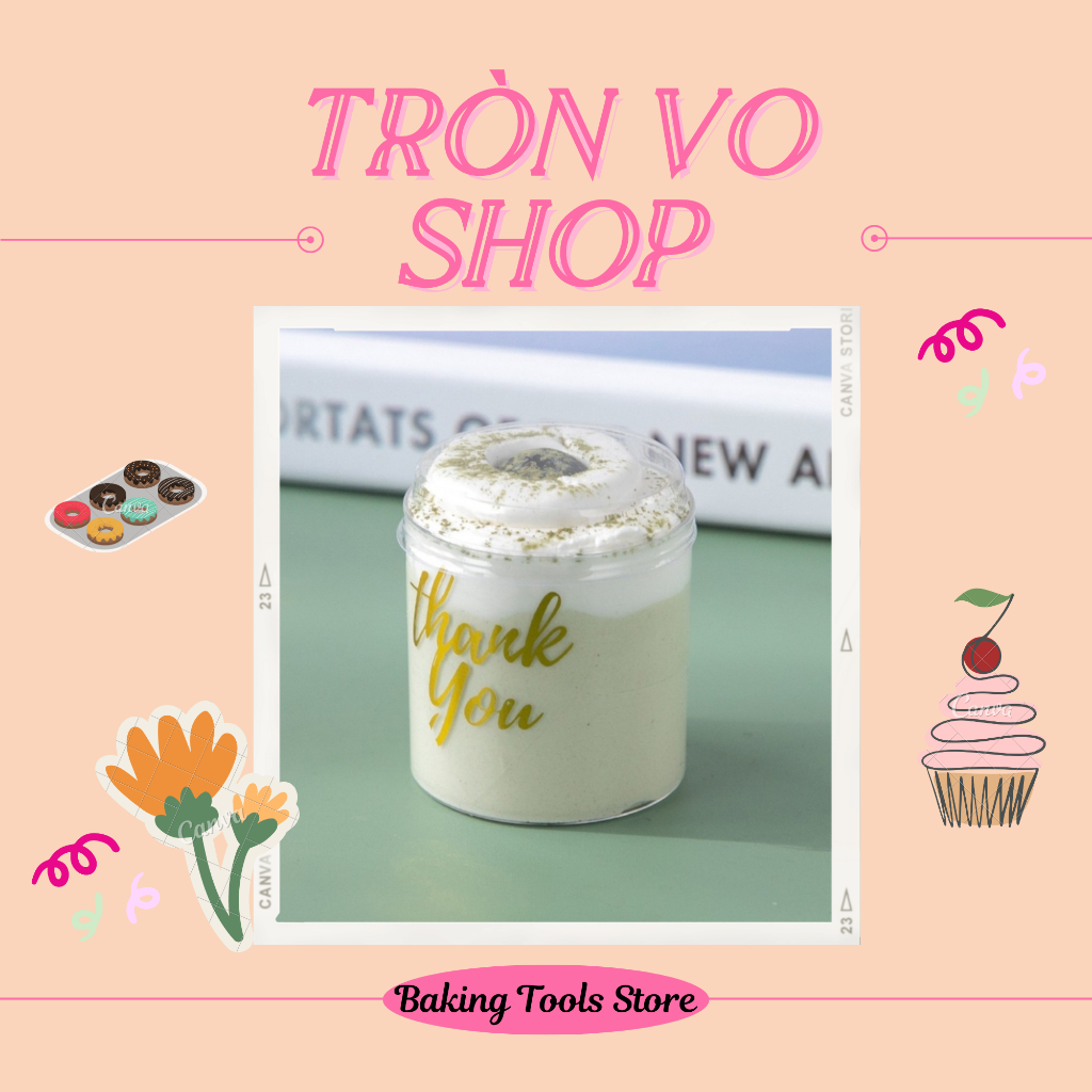 Ly nhựa mousse tròn thấp BAO GỒM NẮP - LC86 (1set/50c) | Shopee Việt Nam