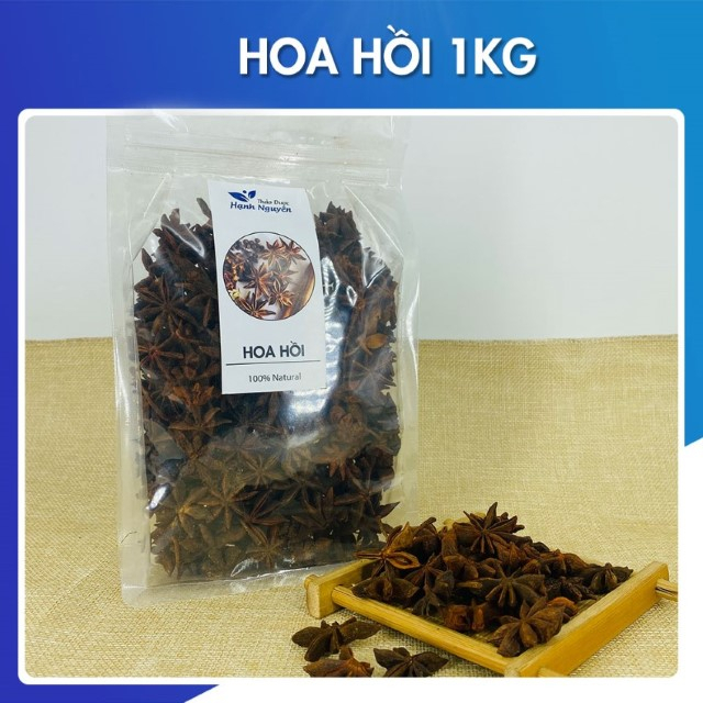 Hoa hồi khô 1kg, đại hồi nguyên cánh Tây Bắc, nấu phở, làm sốt vang ...