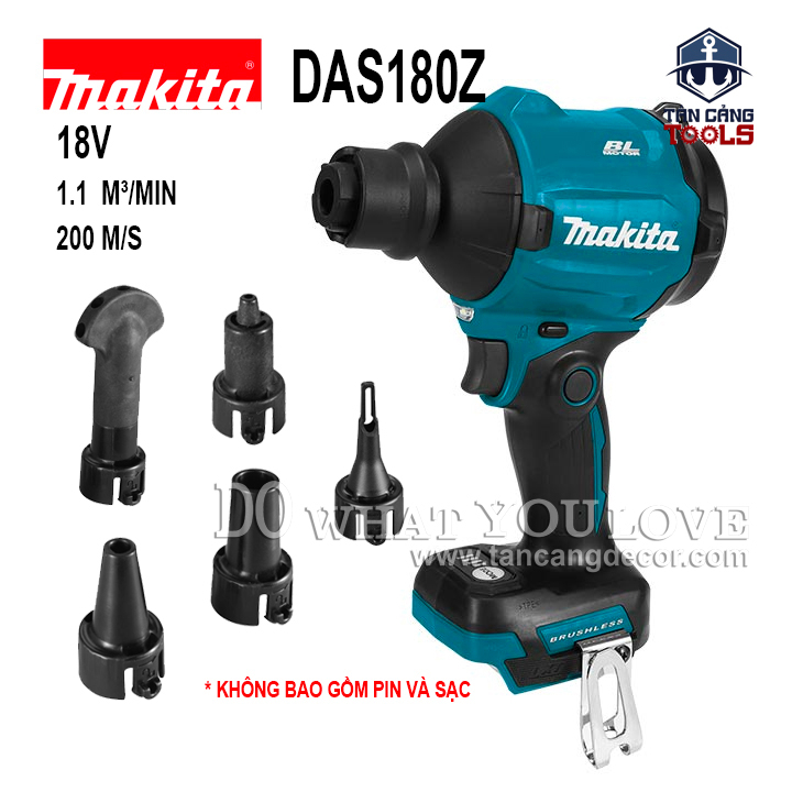 Máy Thổi Dùng Pin Makita 18V DAS180Z ( Thân Máy ) | Shopee Việt Nam
