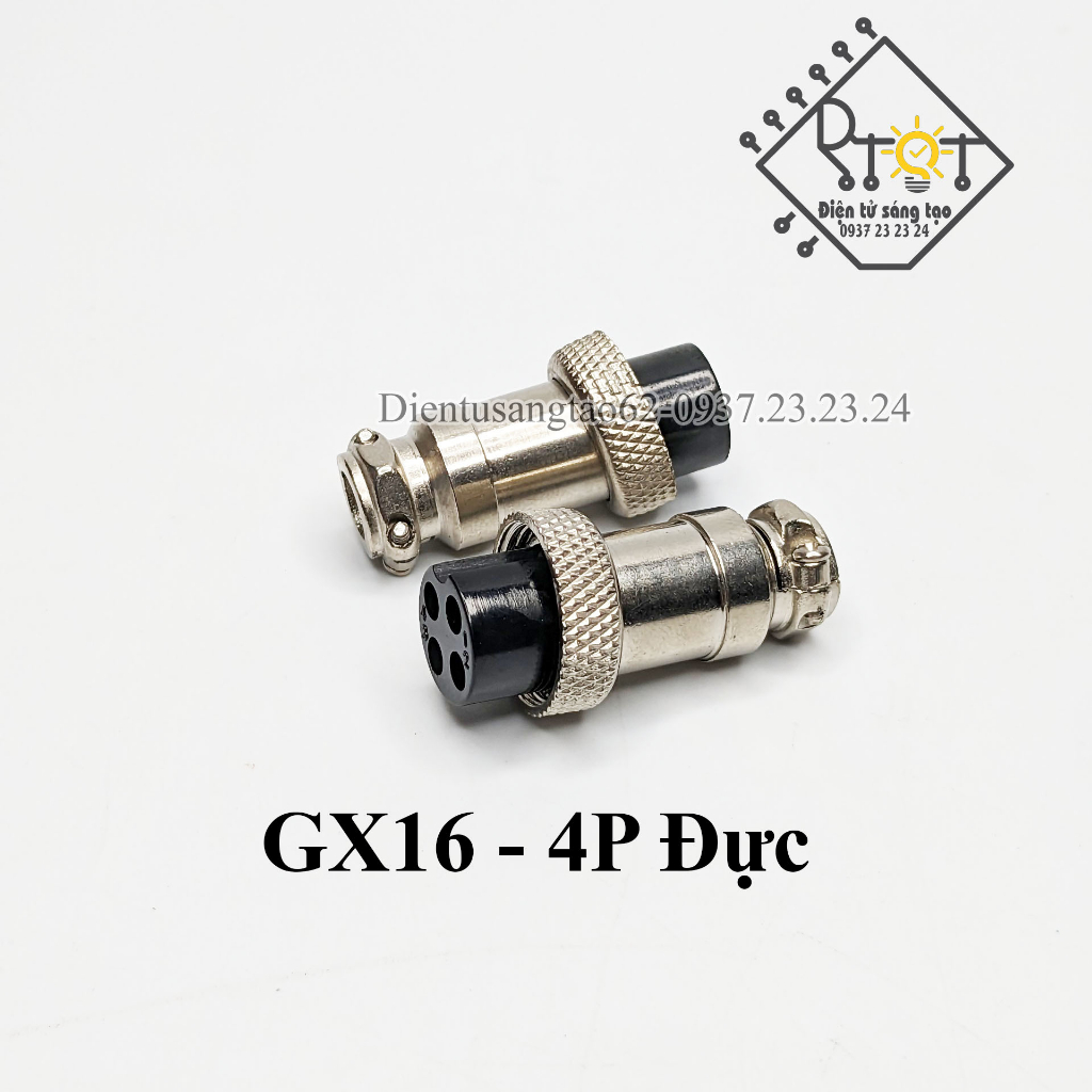 [ DTST62 ] Jack GX16-4P 12.5MM 4 CHÂN Cái | Shopee Việt Nam