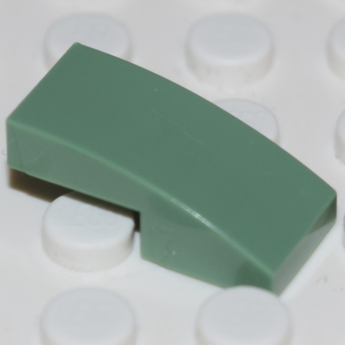 [1 Cái] LEGO Miếng Dốc Cong 2x1 Xanh Cát ID 6196591 11477 | Shopee Việt Nam