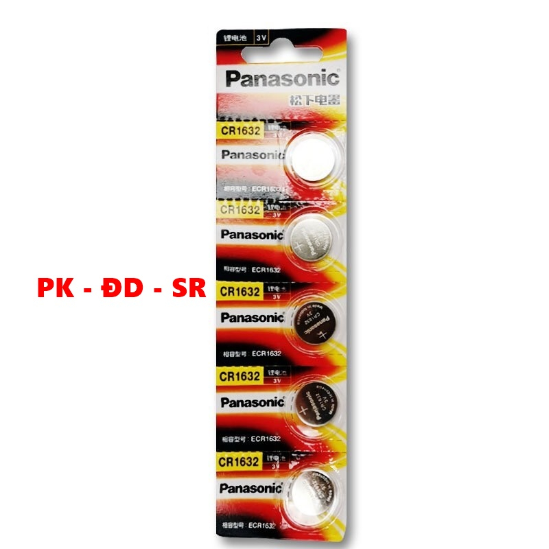 Pin Cmos CR1632 3V Panasonic Dùng Cho Thiết Bị Từ Xa Chìa Khóa Xe Hơi ...