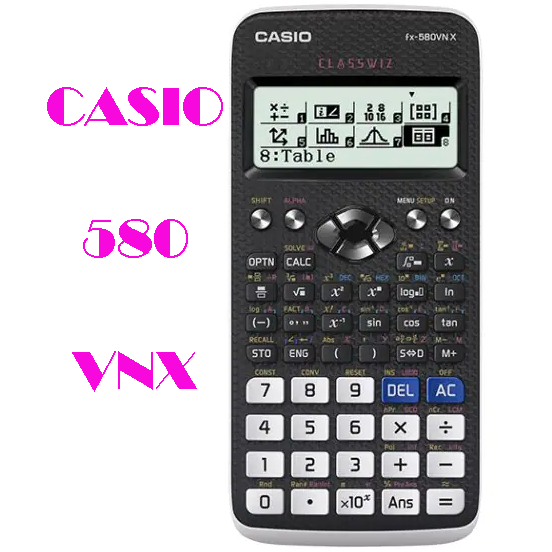 Máy Tính Casio FX 580 VNX Loại 1 - Chính Hãng ( Bảo Hành 5 Năm ...