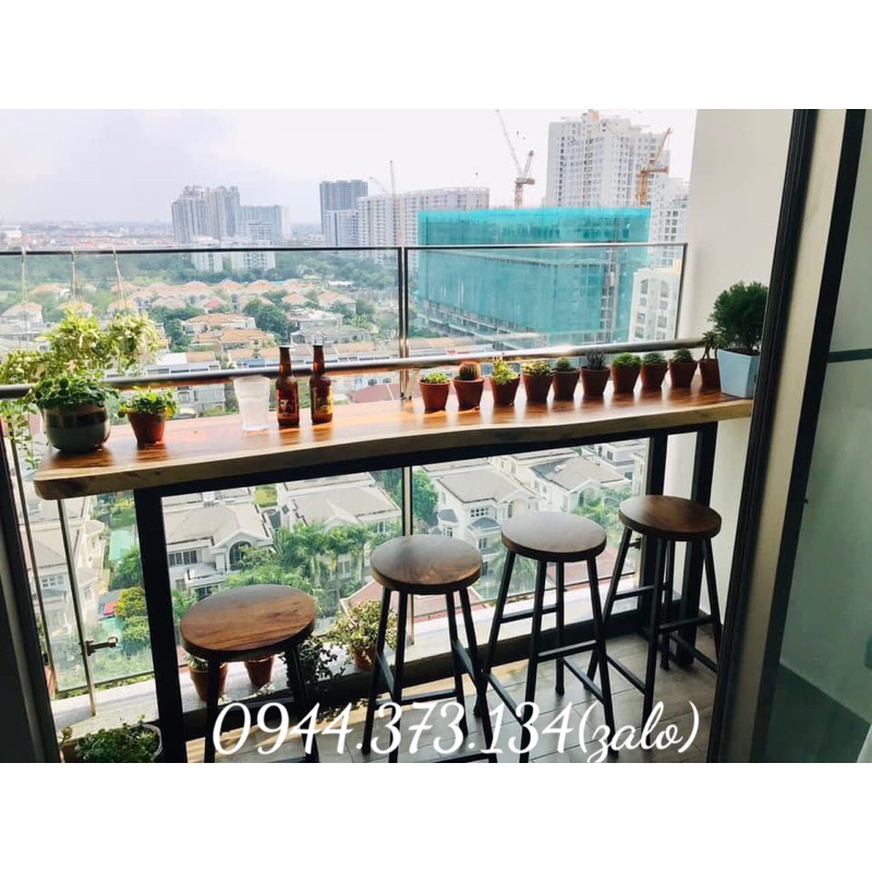 bộ bàn ghế bar ban công sân vườn ngoài trời . | Shopee Việt Nam