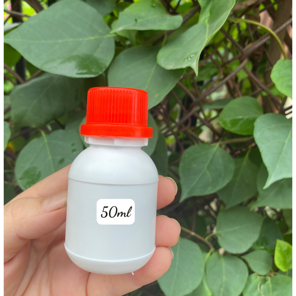 Chai nhựa HDPE Nắp Garanti 50ml/70ml/100ml NẮP PHỐI NHIỀU MÀU ( Chai nông dược,bảo vệ thực vật ...