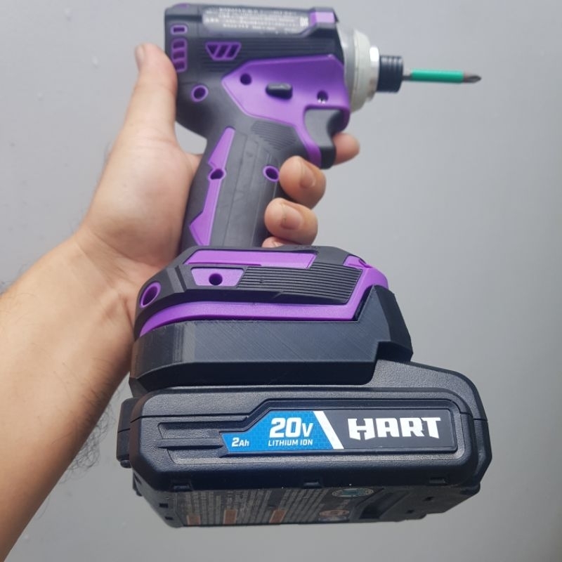 Bộ chuyển đổi pin Hart 20V cho thân máy Makita LXT (M21) - Đế chuyển ...