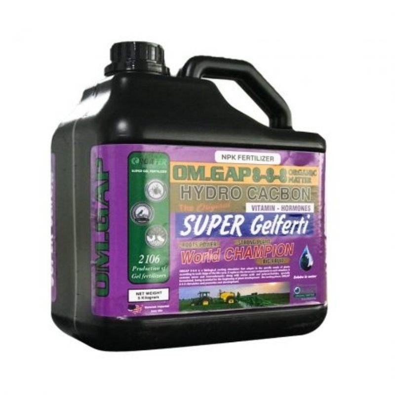 PHÂN BÓN HỮU CƠ GEL NPK OM.GAP 8-8-8 [Thùng 5KG] | Shopee Việt Nam