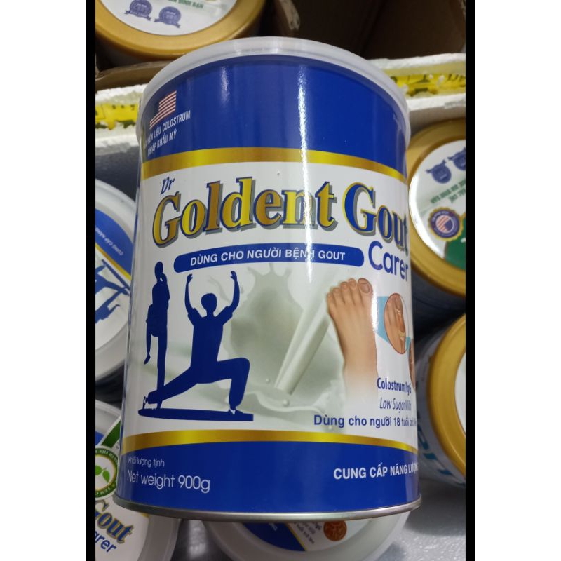 Sữa Dr Goldent Gout hỗ trợ người bệnh Gout 900g, Date 2/2025 | Shopee ...