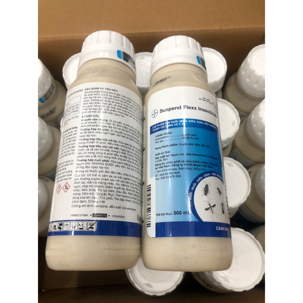 Thuốc diệt ruồi, muỗi, gián, kiến, rệp Suspend flexx insecticide - Chai ...
