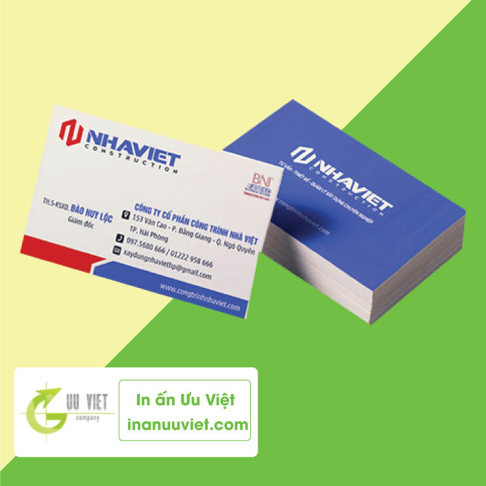 Card Visit giấy C300 - Cán màng 2 mặt - In số lượng ít | Shopee Việt Nam