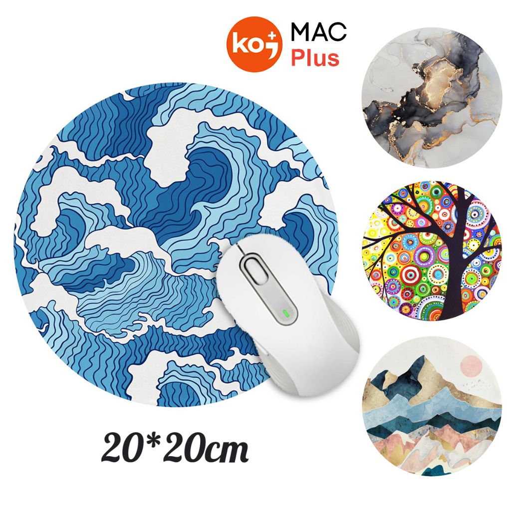 Miếng Lót Chuột Tròn Anime Đế Chống Trượt ( Small Mouse Pad Bàn Di ...