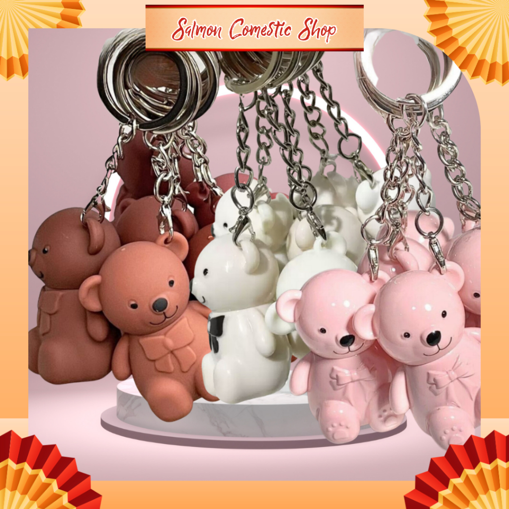 Son Kem Little Bear ART VALUE và HRHF Móc Khóa Gấu Xinh Xắn, Hot Trend ...