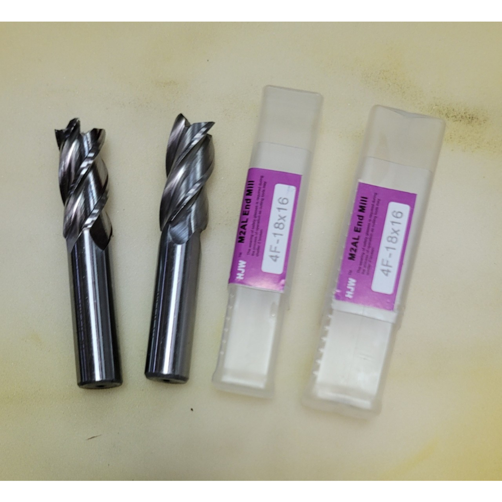 Dao phay ngón thép gió (Đài Loan) 4 lưỡi phay, chất liệu HSS đủ size từ phi 18mm đến 25mm ...