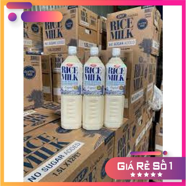 Nước gạo Rang OKF Rice Milk chai 500ml | Shopee Việt Nam