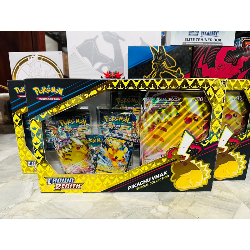 Hộp Bài Pokemon TCG Pikachu VMax Collection Chính Hãng | Shopee Việt Nam