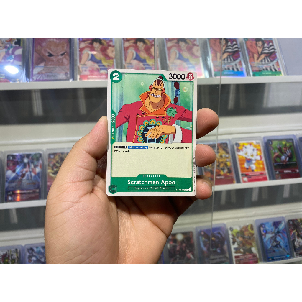Thẻ Bài One Piece Mã ST02-008 - Scratchmen Apoo - Character - Common | Shopee Việt Nam