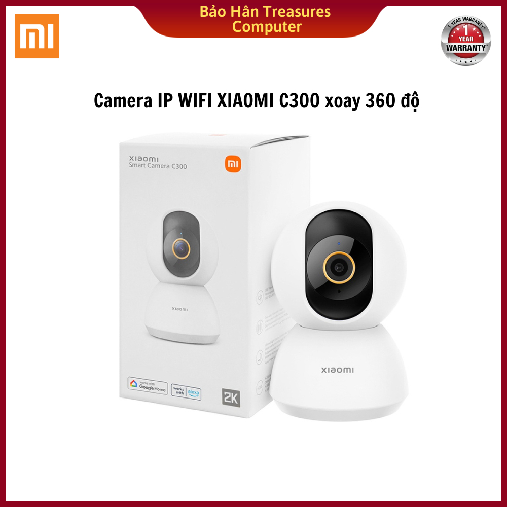 Camera wifi Xiaomi Smart Camera C300 Camera IP giám sát 2K 1296P (Bản ...