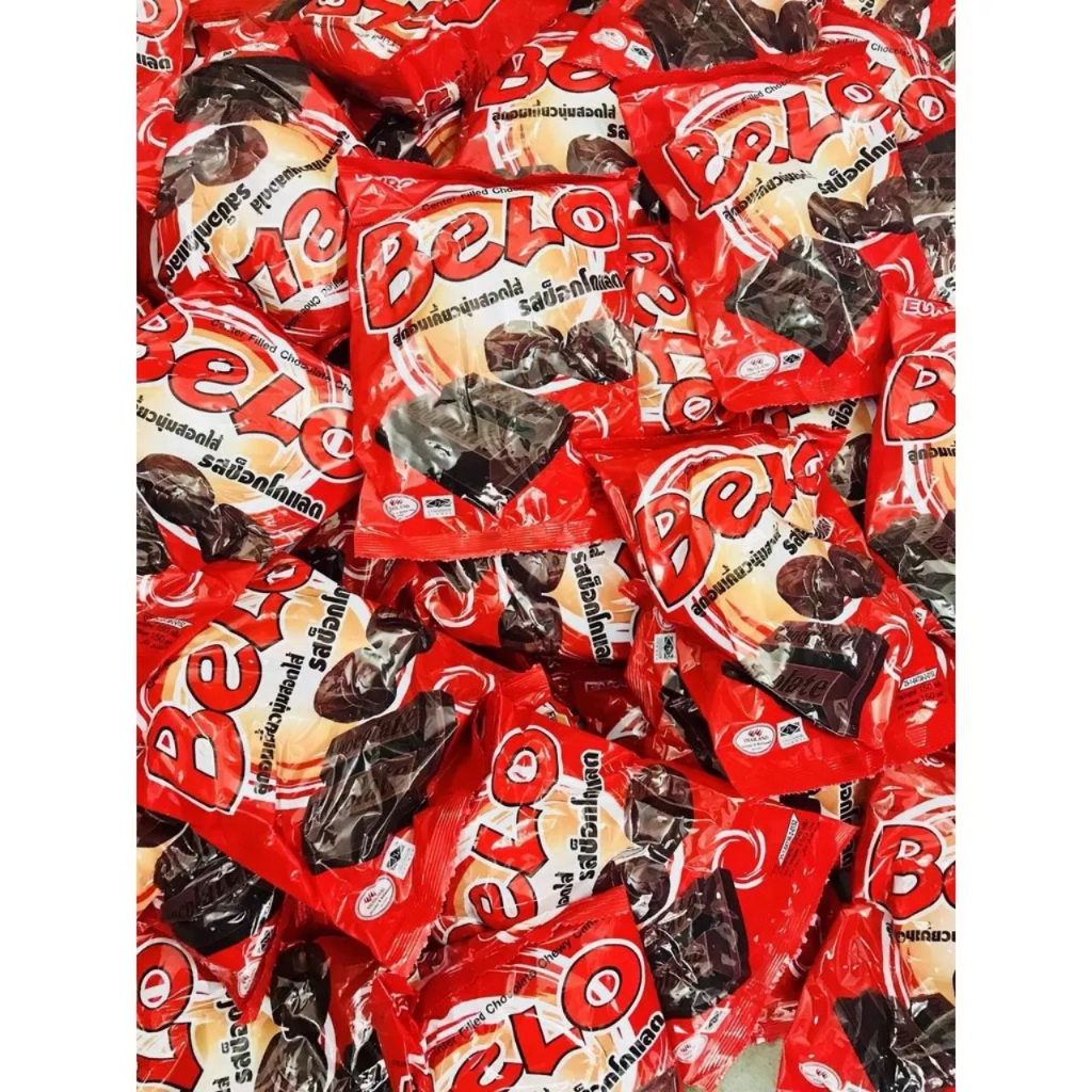 [ Hàng mới ] Combo 250 viên Kẹo Socola Belo Cacao Chewy candy Thái Lan ...