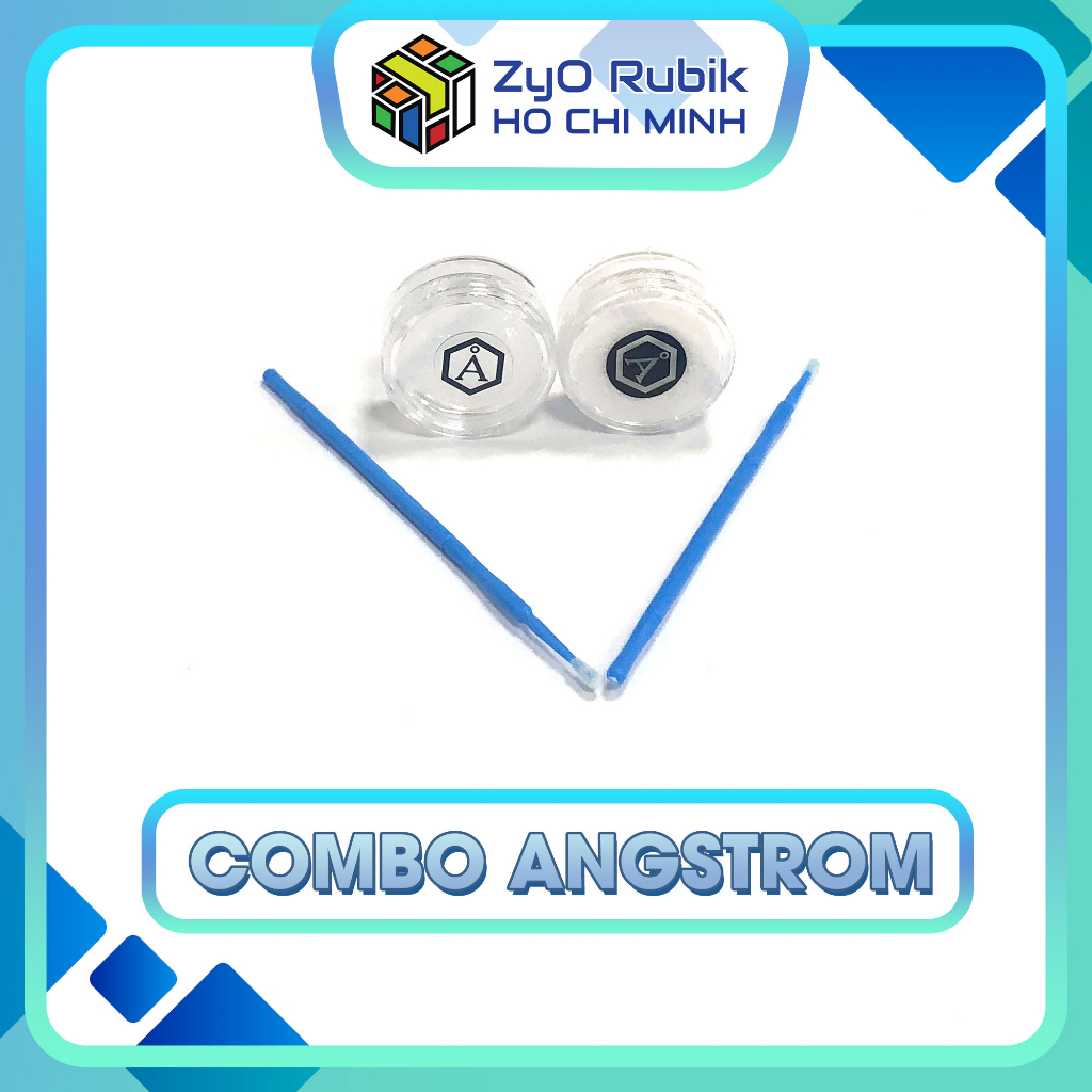 Angstrom Dignitas & Angstrom Gravitas - Combo Angstrom - Dầu Bôi Trơn Rubik - Zyo Rubik Hồ Chí ...