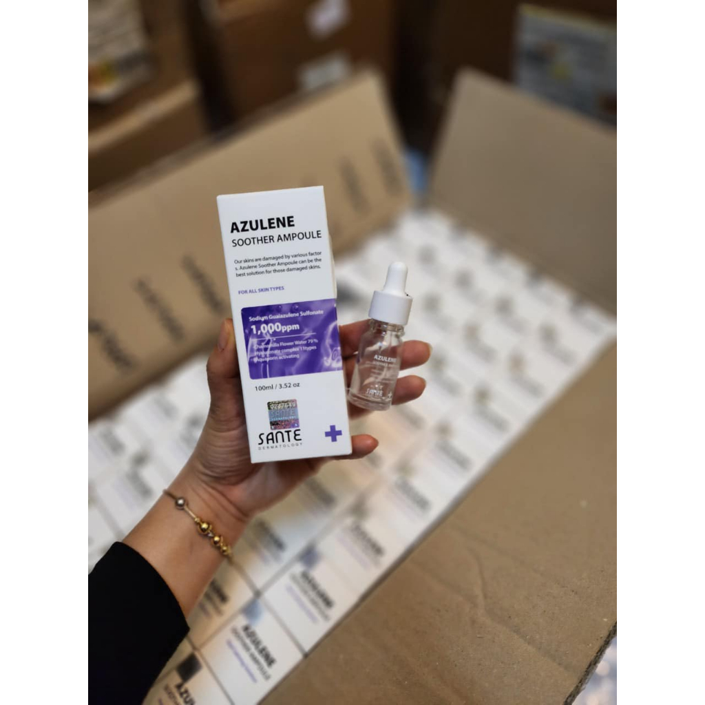 Tinh Chất Phục Hồi Mẩn Đỏ, Làm Dịu Sante Azulene Soother Ampoule 100ml ...