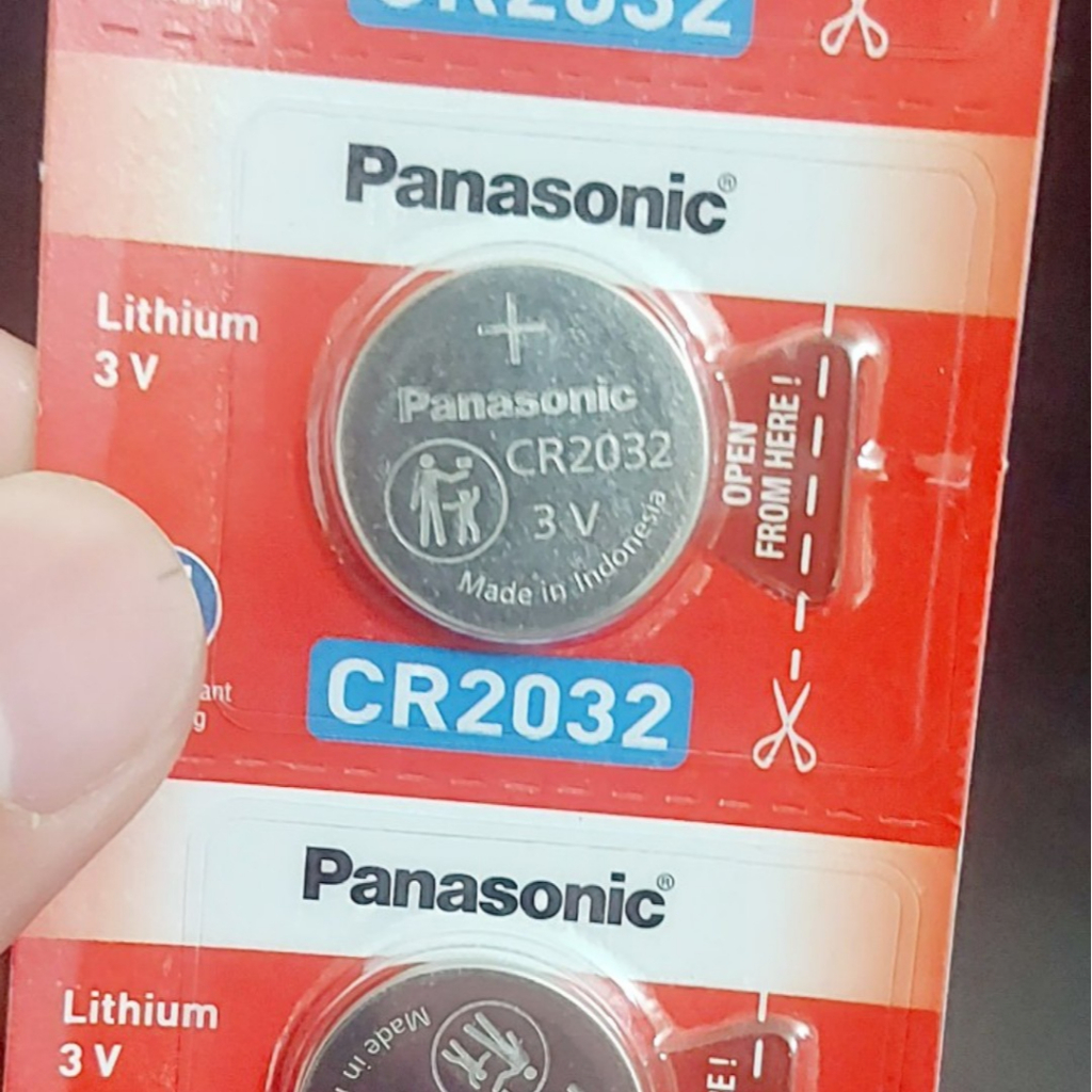 Pin CR2032 Panasonic Lithium 3V Made in Indonesia | Shopee Việt Nam
