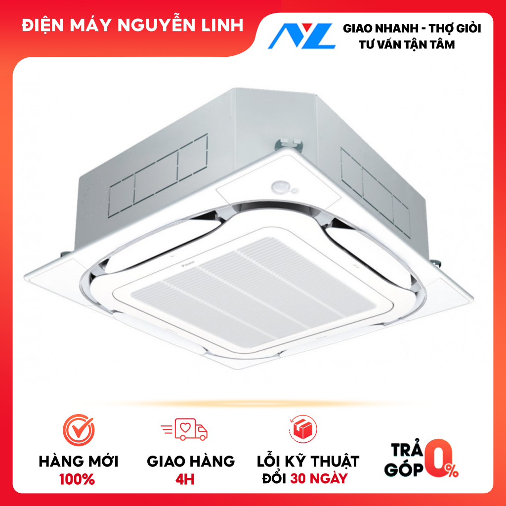 Máy lạnh âm trần Daikin Inverter 2.5Hp FCFC60DVM/RZFC60DVM + BRC2E61 ...