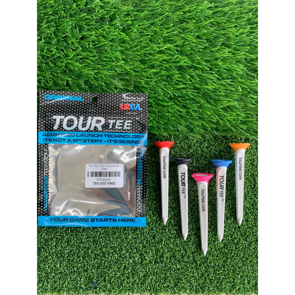 Tee đánh Golf- Thiết bị đặt banh Golf- Tour Tee USGA xem mô tả | Shopee ...