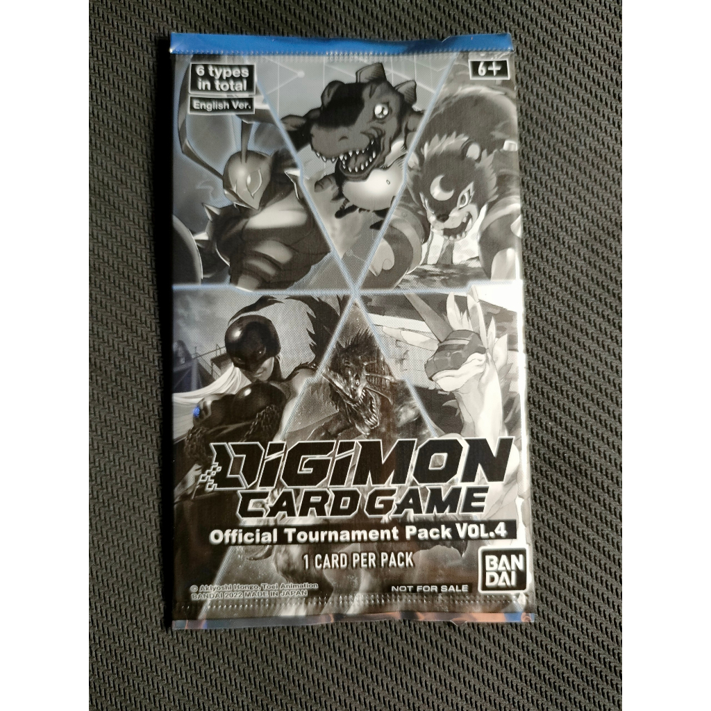 [DIGIMON] [SEALED PACK] Official Tournament Pack Vol.4 (PROMO PACK ...