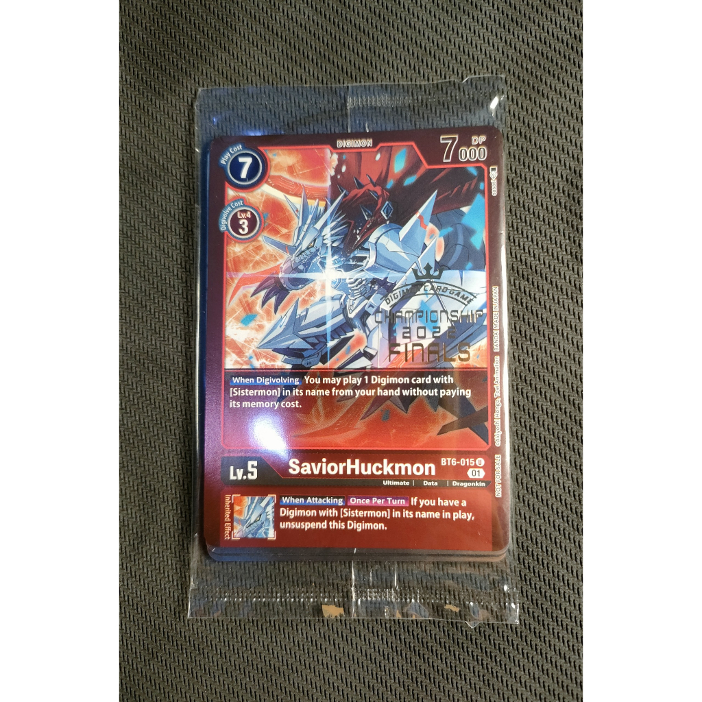 [DIGIMON] [SEALED PACK] 2022 Championship Finals Event Pack Alt-Art ...