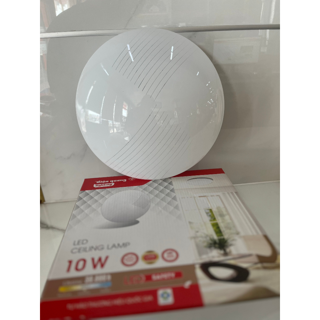 Bộ đèn LED ốp trần Điện Quang ĐQ LEDCL08 10 ( 10W D255mm ) | Shopee Việt Nam