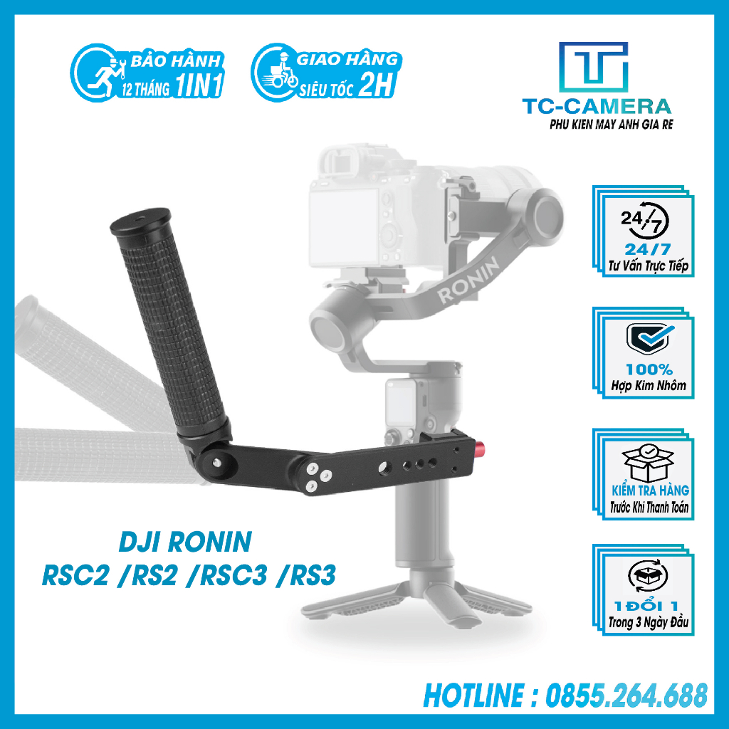 Tay Cầm Góc Thấp Cho DJI Ronin RSC 2 /RS2 /RSC3 /RS3 . Bh 12 tháng | Shopee Việt Nam