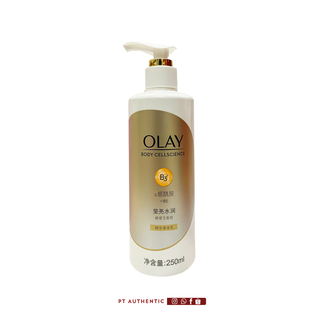 Lotion / Sữa Dưỡng Thể Olay body Cellscience B3+ Vitamin C, Vitamin E body Lotion 250ml | Shopee ...