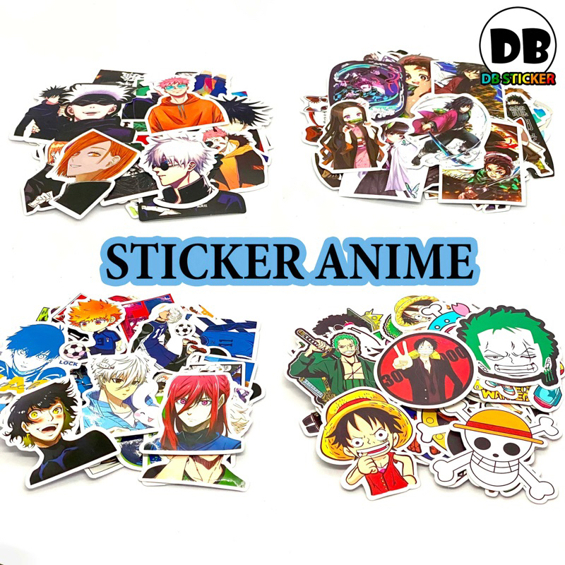 Sticker Dán Trang Trí Chống Nước Tổng Hợp Các Mẫu Anime Blue Lock One
