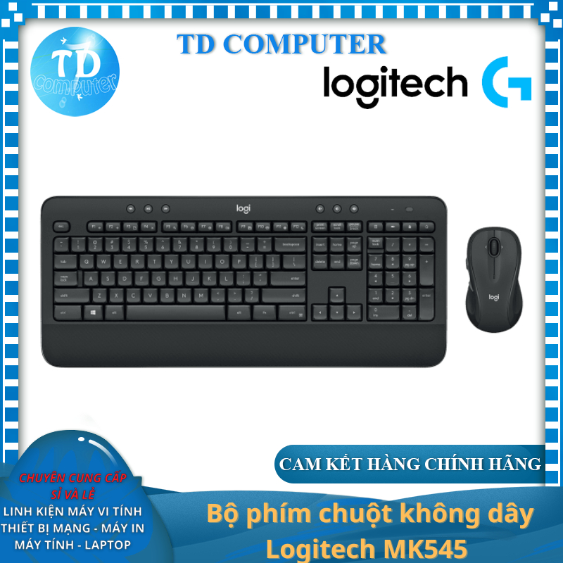 Bộ phím chuột không dây Logitech MK545 - Hàng chính hãng DigiWorld phân ...