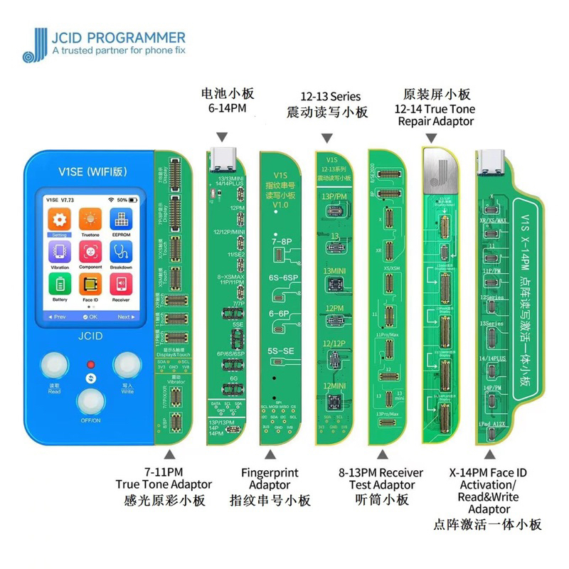 Box JC V1SE Wifi fix face id, truetone, pin, camera, loa trong | Shopee ...