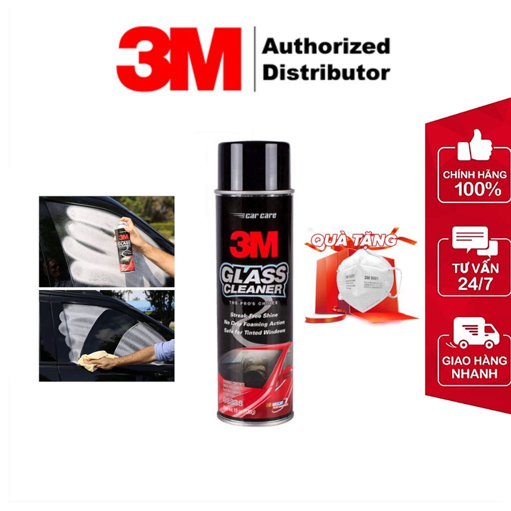 Nước rửa kính và vệ sinh kính xe hơi 3M 08888 538g | Shopee Việt Nam