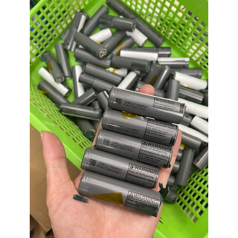 Cell pin 21700 - LG 50T Dung lượng 4800mah - Xả 3C-15A - Pin tháo khối ...