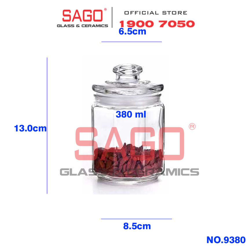 Hũ Thủy Tinh Lục Giác nắp Thủy tinh ( 1.5lit - 2.0lít -3.0 Lít) | Shopee Việt Nam