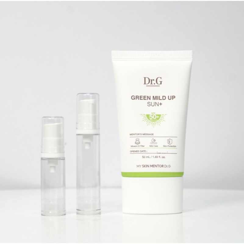 Kem chống nắng Dr.G Xanh Green Mild Up Sun+ SPF50+ PA+++ 50ml | Shopee ...