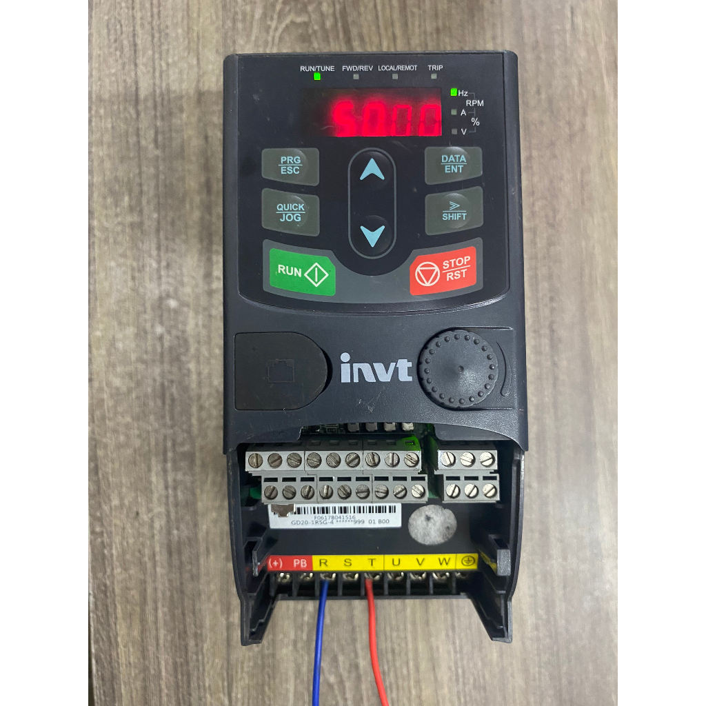 Biến tần INVT GD20-1R5G-4 nguồn 380VAC công suất 1.5kW tháo máy ...