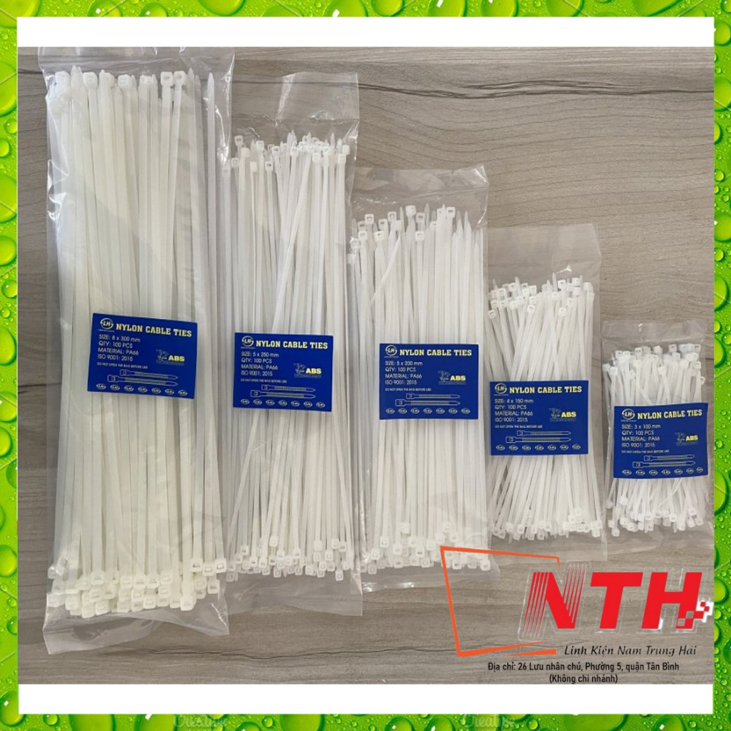 Dây rút nhựa 10cm ,15cm, 20cm, 25cm, 30cm, 40cm ( khoảng 80 sợi/bịch ) | Shopee Việt Nam