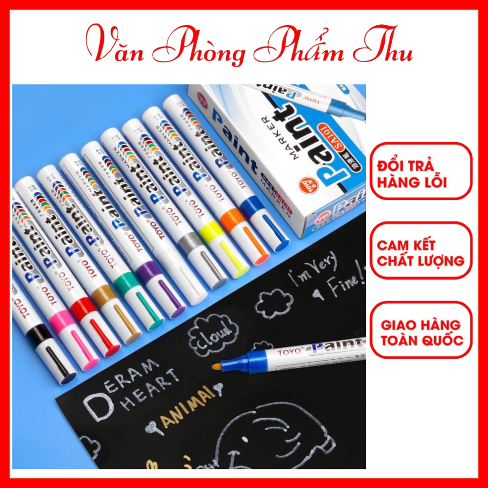 [HỘP 12 CÂY] Bút Sơn Toyo Paint Đủ Nhiều Màu SA101 - BÚT SƠN TOYO Paint ...